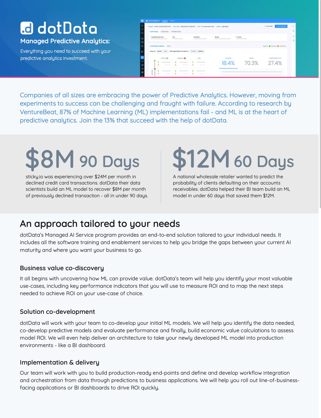 dotData Brochure | dotData